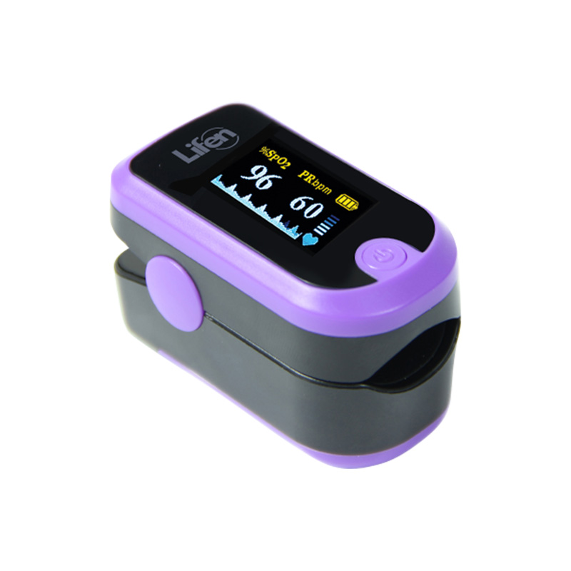 Oxímetro Con Curva Marca Lenz Purpura – Casa Médica